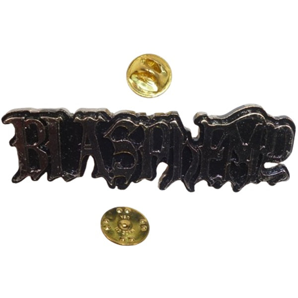Blasphemy Pin Badge New Logo 3d Goddessnl