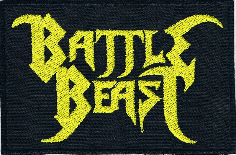 Battle Beast | Stitched Yellow Logo – Goddess.nl