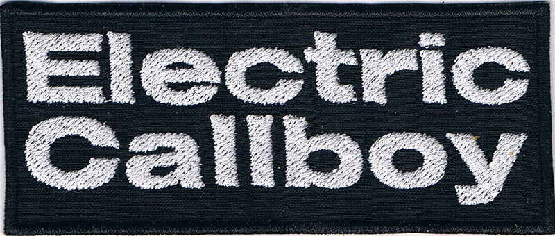 Electric Callboy | Stitched White Logo – Goddess.nl