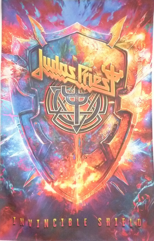 Judas Priest | Invincible Shield Flag – Goddess.nl