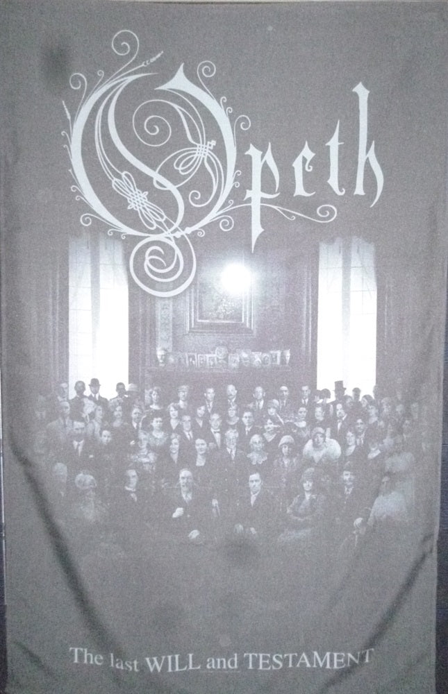 Opeth | Last Will And Testament Flag – Goddess.nl