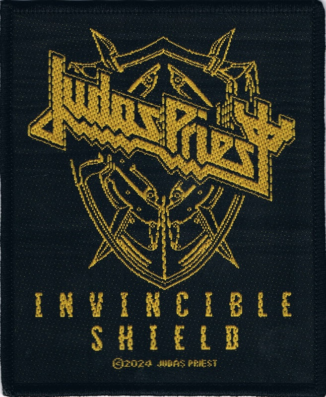 Judas Priest | Invincible Shield Woven Patch – Goddess.nl
