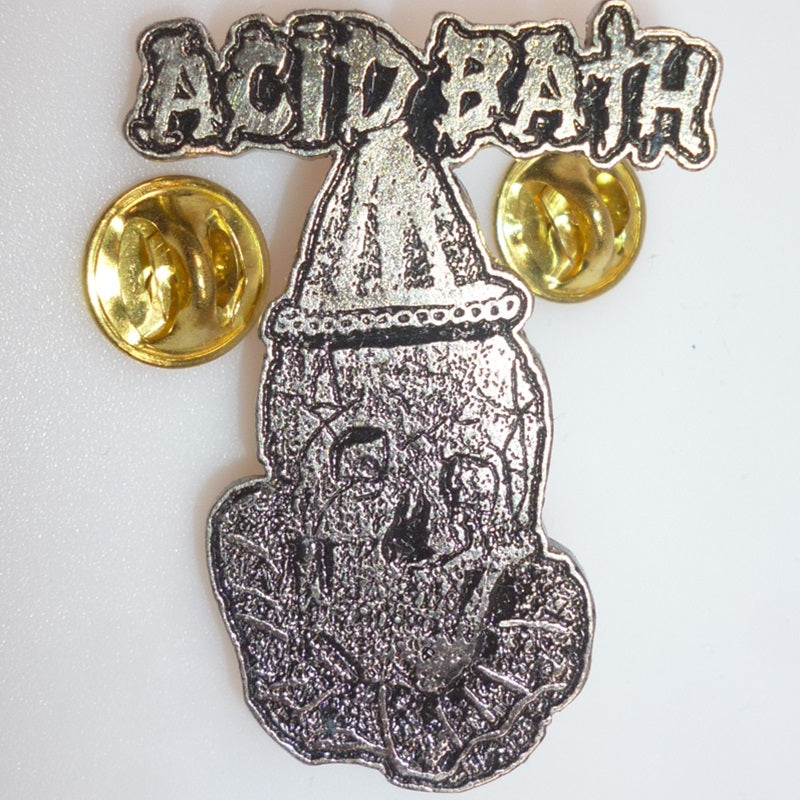 Acid Bath | Pin Batch Clown – Goddess.nl