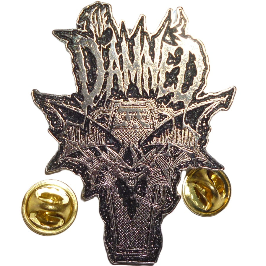 Damned The | Pin Badge Bat Coffin – Goddess.nl