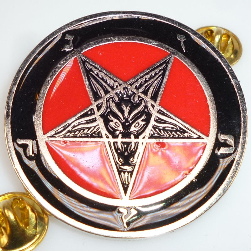 Generic | Pin Badge Satanic Symbology – Goddess.nl