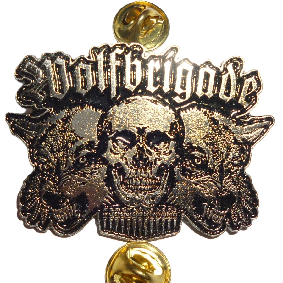 Wolfbrigade | Pin Badge Skull Among Wolves – Goddess.nl