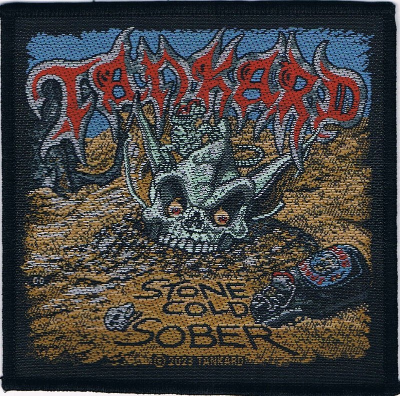 Tankard | Stone Cold Sober Woven Patch – Goddess.nl