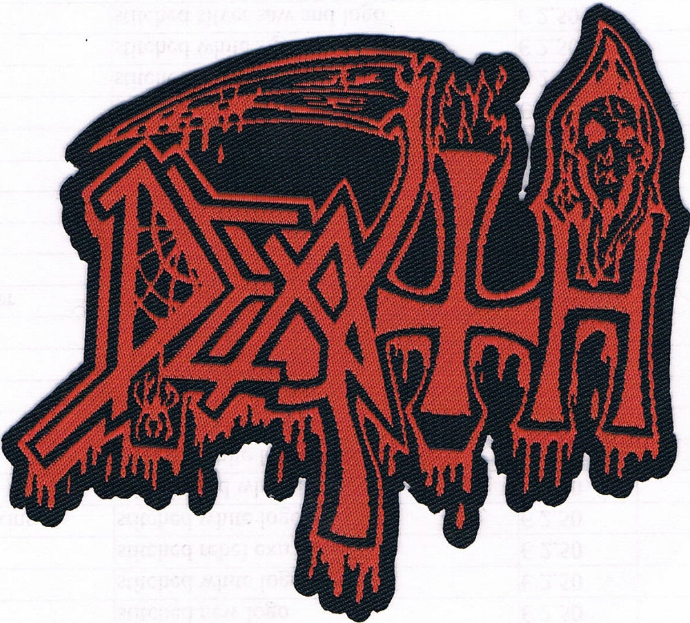 Death | Shape Logo Woven Patch – Goddess.nl