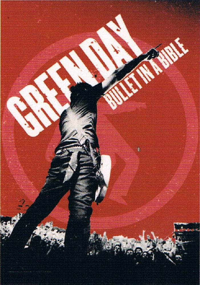 Green Day | Bullet in a Bible Flag – Goddess.nl
