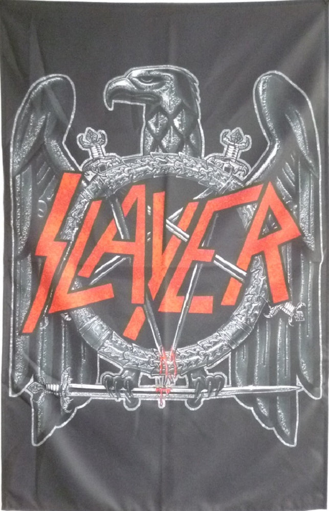 Slayer | Black Eagle Flag – Goddess.nl