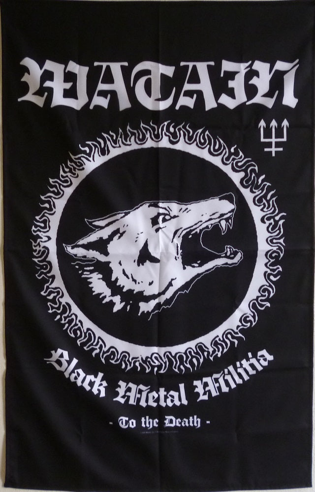 Watain | Black Metal Militia Flag – Goddess.nl