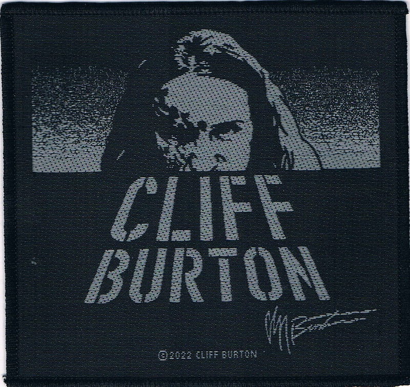 Metallica | Dawn Of Cliff Burton Woven Patch – Goddess.nl