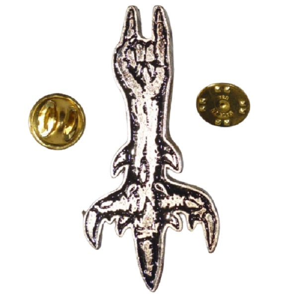 Bathory | Pin Badge Claw Hand Devil Symbol – Goddess.nl