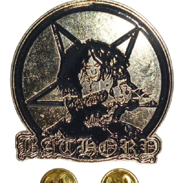 Bathory | Pin Badge Quorthon In Pentagram – Goddess.nl