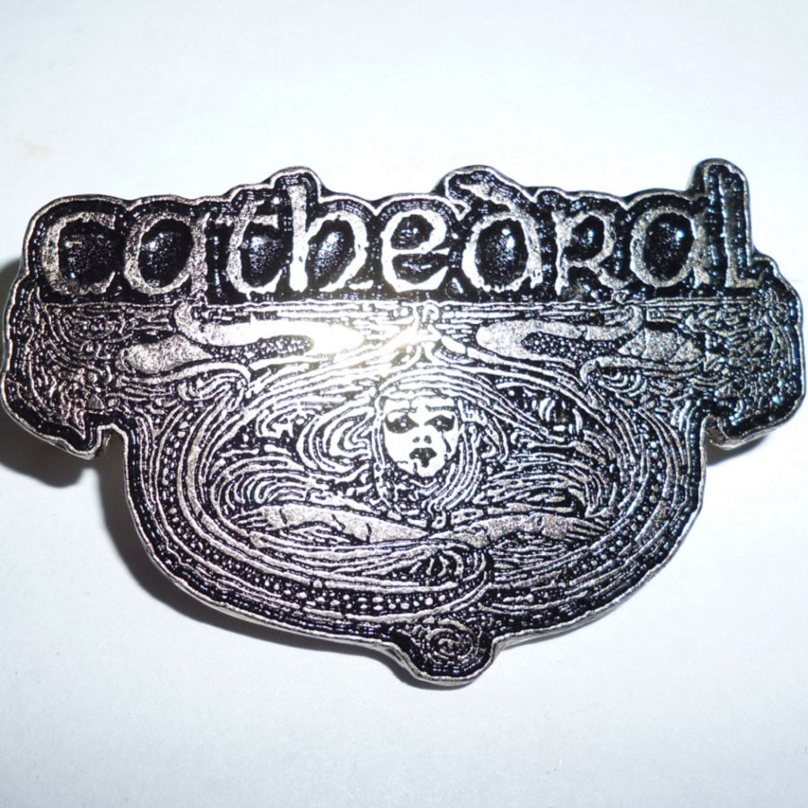 Cathedral | Pin Badge Logo – Goddess.nl