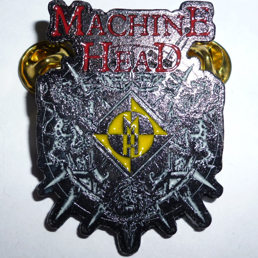 Machine Head | Pin Badge Logo Color Crest – Goddess.nl