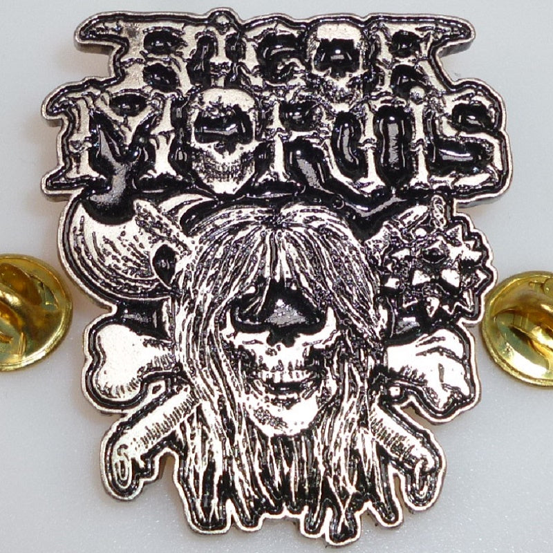 Rigor Mortis | Pin Badge Logo Skull – Goddess.nl